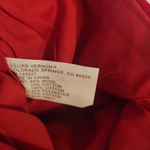 Other | Lillian Vernon Santa Heirloom Christmas Stocking Needlepoint ...